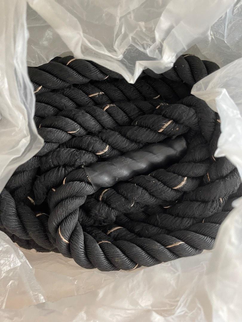 Battle Rope 15kg, Sports Equipment, Exercise & Fitness, Weights ...