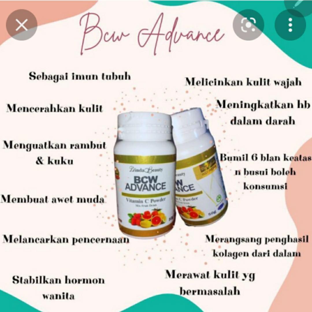 BCW Advance By Dinda Beauty, Health & Nutrition, Health Supplements, Vitamins & Supplements on ...
