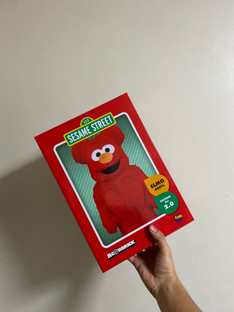 Bearbrick Elmo 400%, Hobbies & Toys, Toys & Games on Carousell