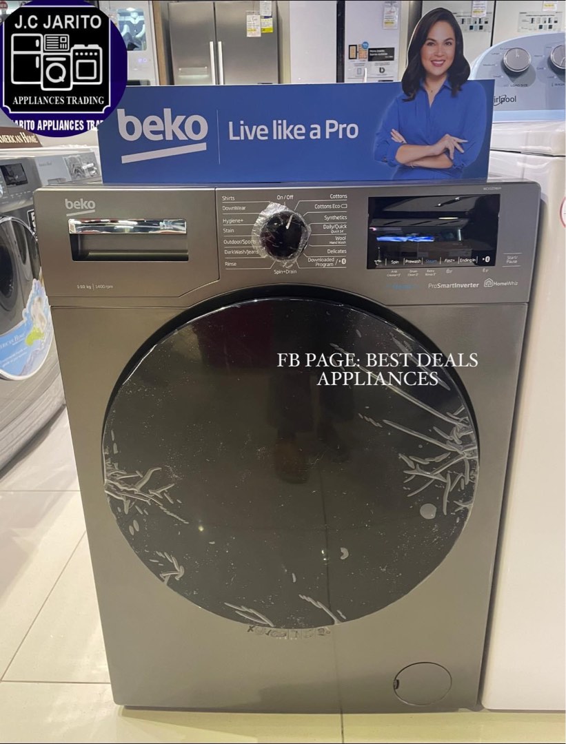 BEKO FRONTLOAD INVERTER WASHING MACHINE 10kg on SALE, TV & Home ...