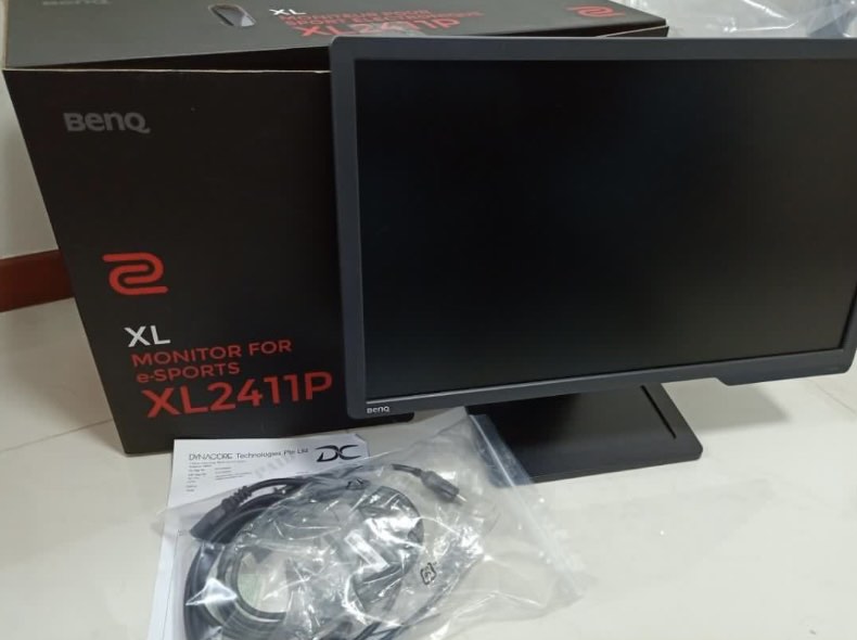 BenQ XL2411P 144Hz, 1ms, 24" Monitor with box, Computers & Tech, Parts & Accessories, Monitor ...