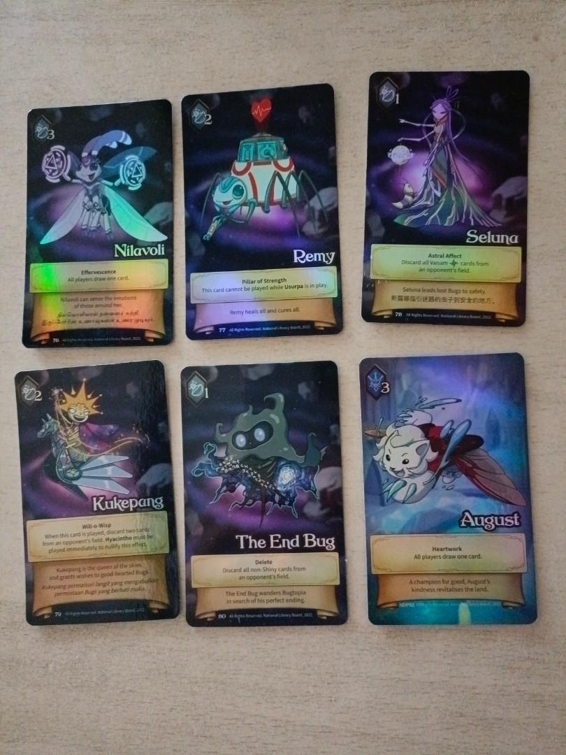 Book Bugs 4 Solaris Shiny Cards (September Release - #76, #77, #78 ...