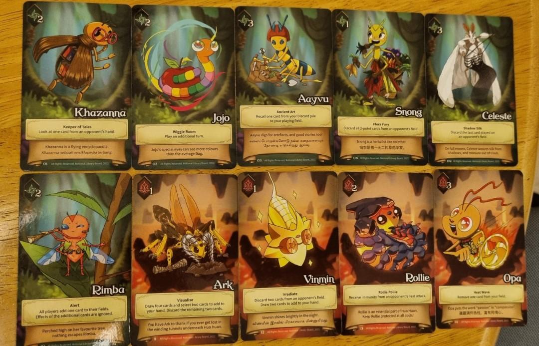 Book Bugs cards for trading, Bulletin Board, Looking For on Carousell