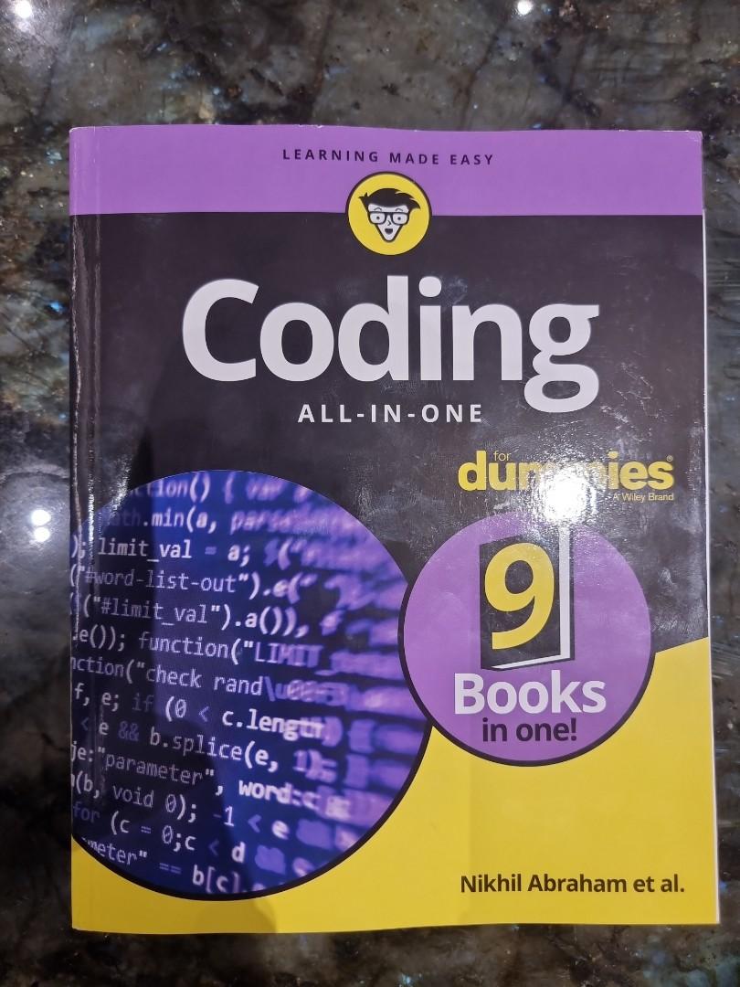 Brand new coding for dummies, Hobbies & Toys, Books & Magazines ...