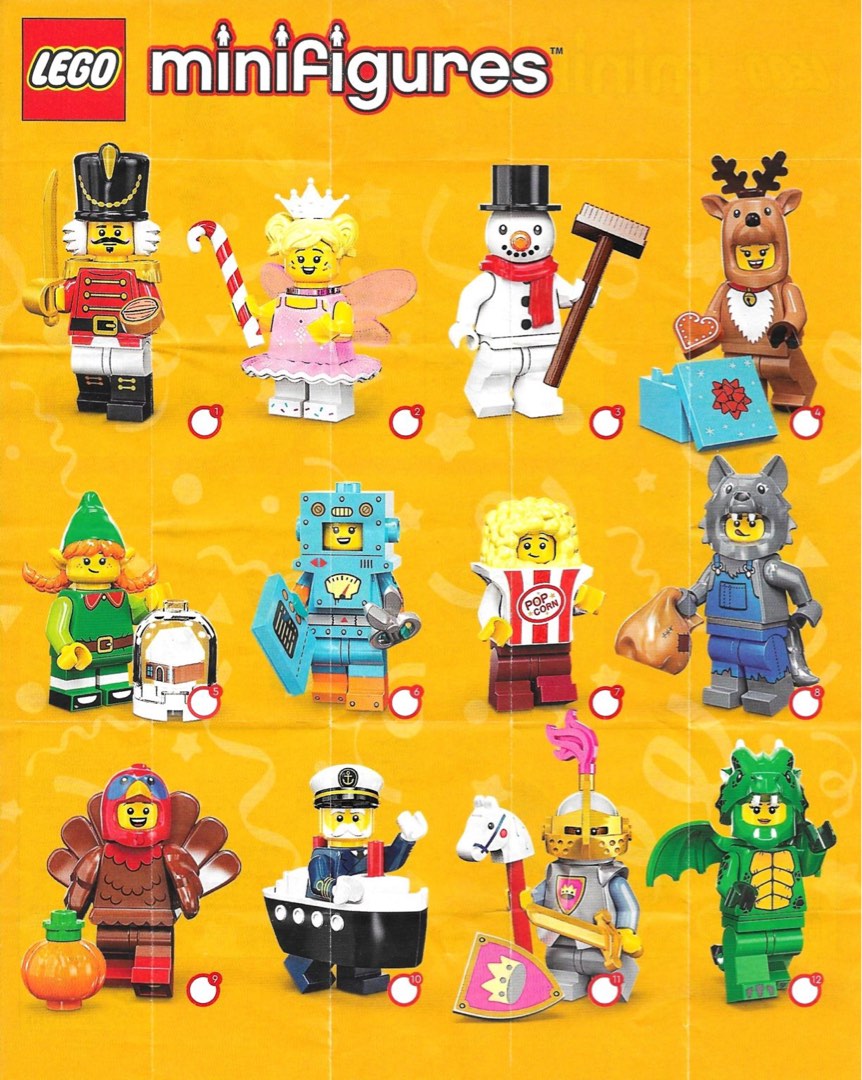 Brand New LEGO 71034 Minifigures Series 23: Nutcracker, Sugar Fairy ...