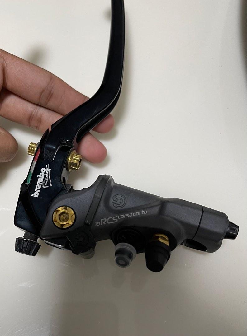 Brembo RCS 19 Corsa Corta Front Brake Master Cylinder with Brembo Brake ...