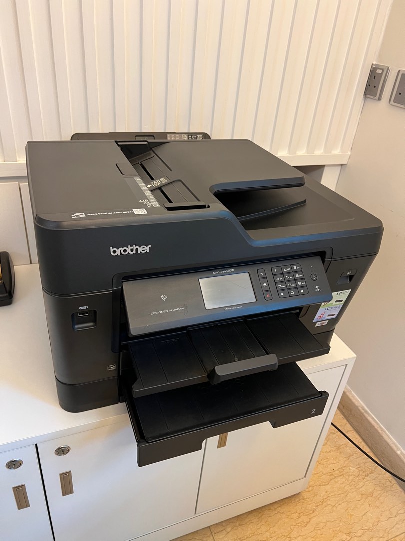 Brother A3 Printer 彩色噴墨打印機 MFCJ3930DW, 電腦＆科技, 打印機及影印機 - Carousell