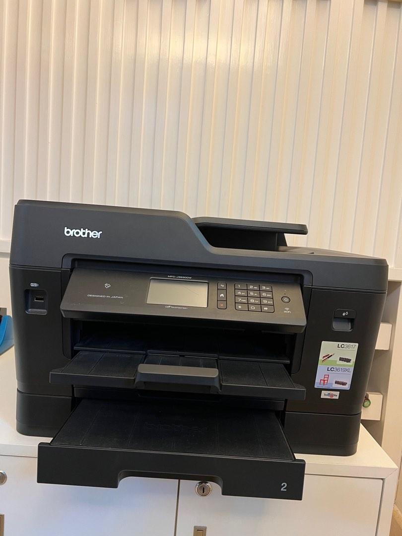 Brother A3 Printer 彩色噴墨打印機 MFCJ3930DW, 電腦＆科技, 打印機及影印機 - Carousell