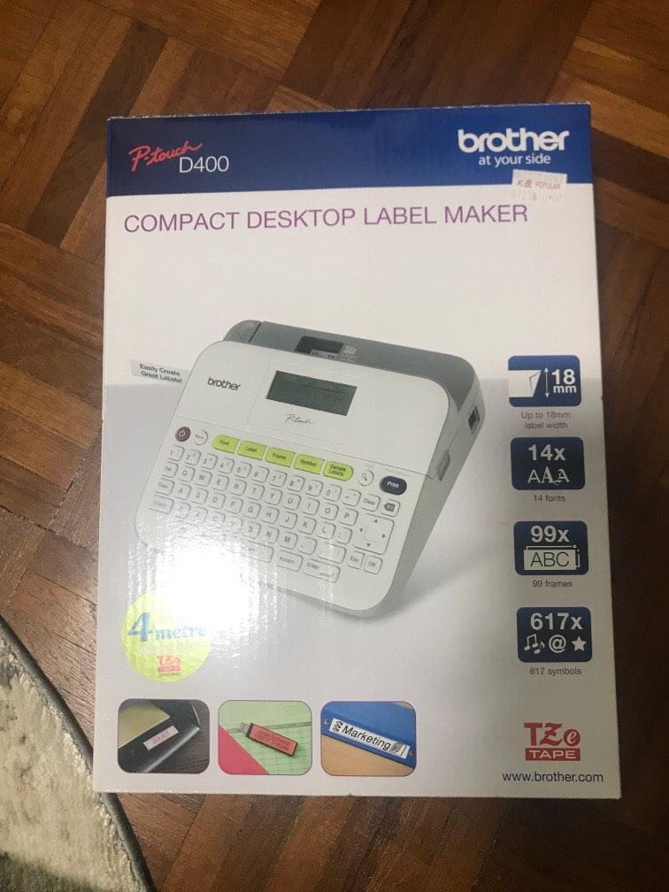 Brother P-touch D400 Label Maker $48, Computers & Tech, Office ...