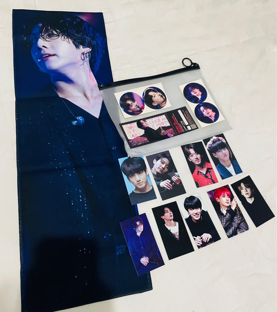BTS Jungkook Cheering Slogan Set by lovesince1997 JK FANSITE, Hobbies ...