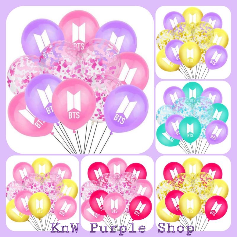 BTS Party Balloons Decor, Hobbies & Toys, Stationary & Craft, Occasions ...