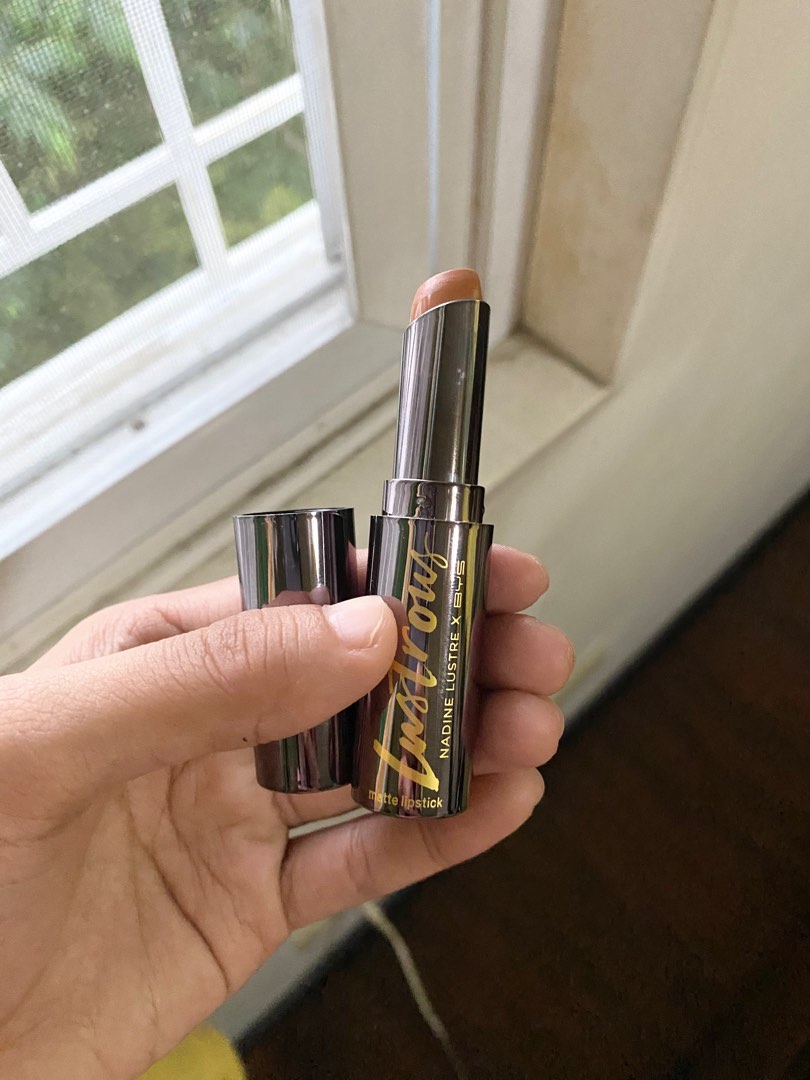 BYS x Nadine Lustre Lustrous Matte Lipstick in Leo, Beauty & Personal ...