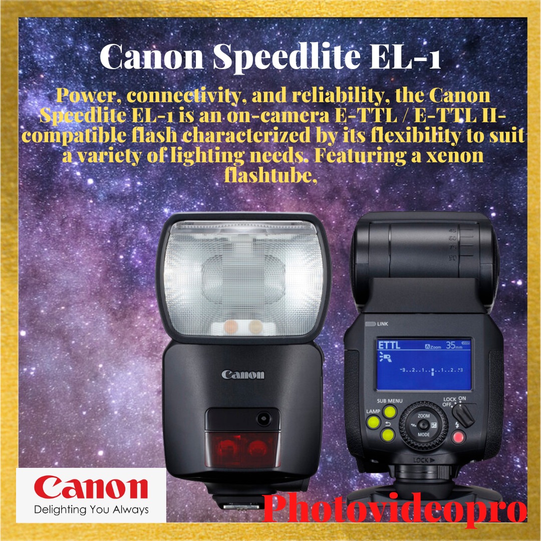 Canon Speedlite EL-1, Photography, Photography Accessories, Flashes on ...
