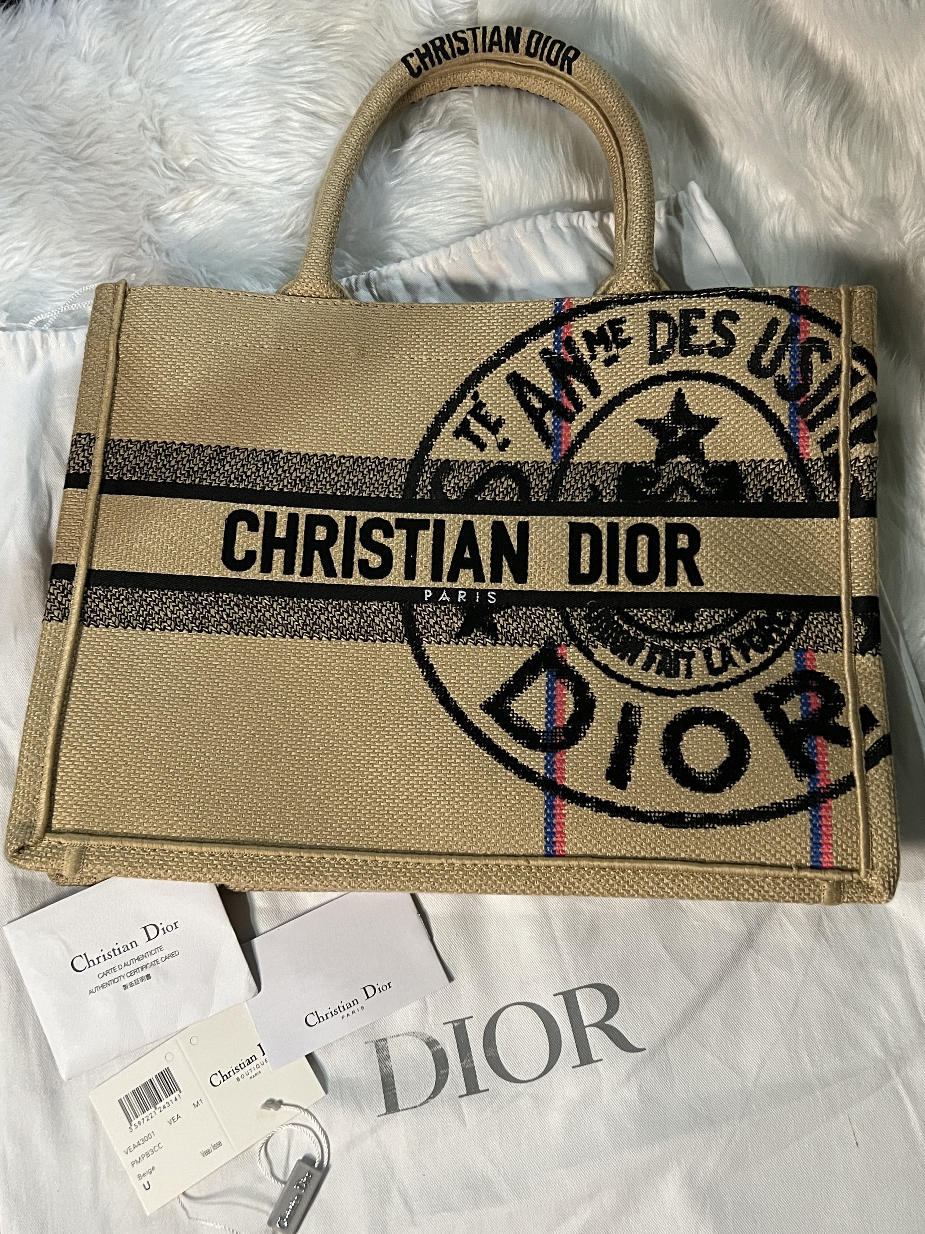 CD Booktote Limited Edition 2022, Women's Fashion, Bags & Wallets, Tote ...