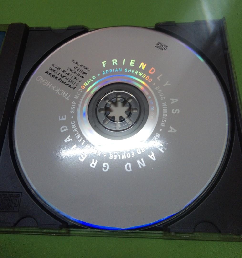 CD TACKHEAD : FRIENDLY AS A HAND GRENADE ALBUM (1989) FUNK INDUSTRIAL ...