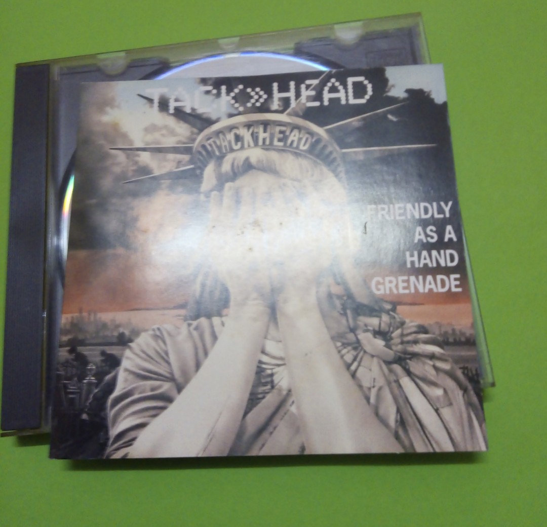 CD TACKHEAD : FRIENDLY AS A HAND GRENADE ALBUM (1989) FUNK INDUSTRIAL ...