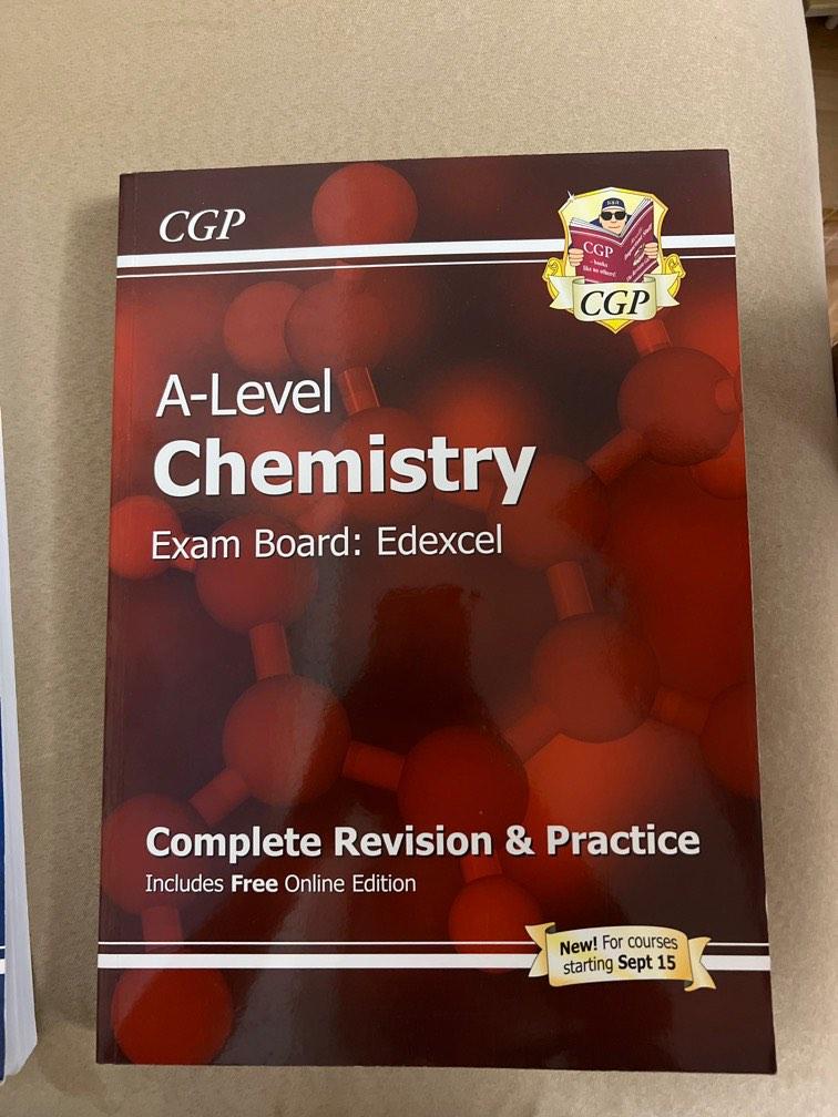 CGP A Level Chemistry, 興趣及遊戲, 書本 & 文具, 書本及雜誌 - 補充練習 on Carousell