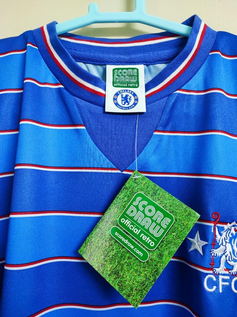 Chelsea Retro Kit 1984, Men's Fashion, Coats, Jackets and Outerwear on ...