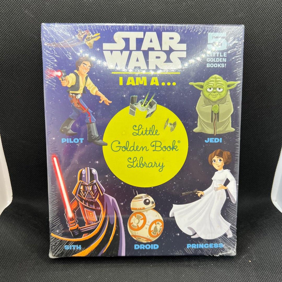 Children book Star Wars Golden Book library I am a pilot Jedi droid set ...