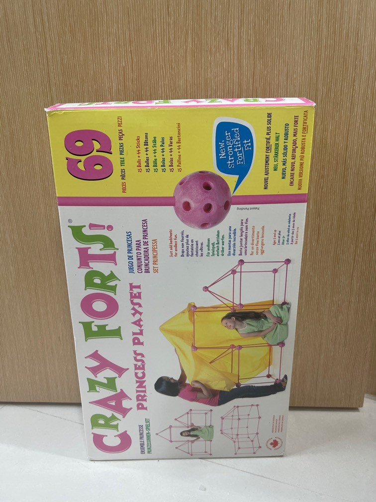 Crazy Forts - Princess Playset (69 pcs), Hobbies & Toys, Toys & Games on Carousell