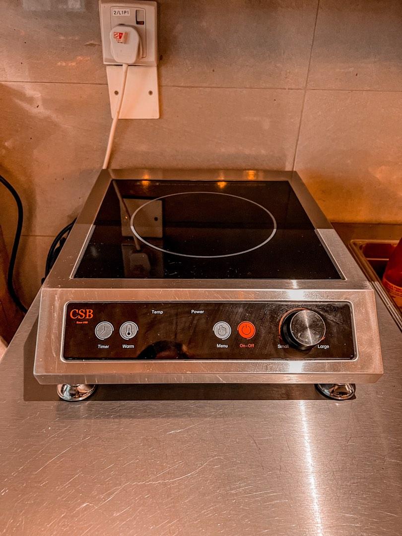 CSB Commercial Induction Cooker - 3500W, TV & Home Appliances, Kitchen ...