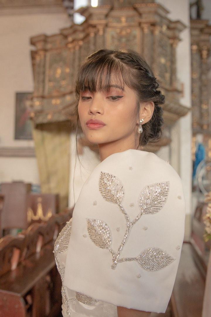 FOR SALE Custom made Filipiniana gown, Women's Fashion, Dresses & Sets ...