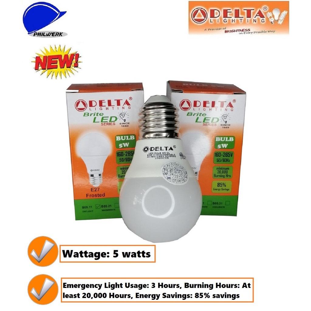 DELTA Brite Led Series 5watts, Commercial & Industrial, Construction ...