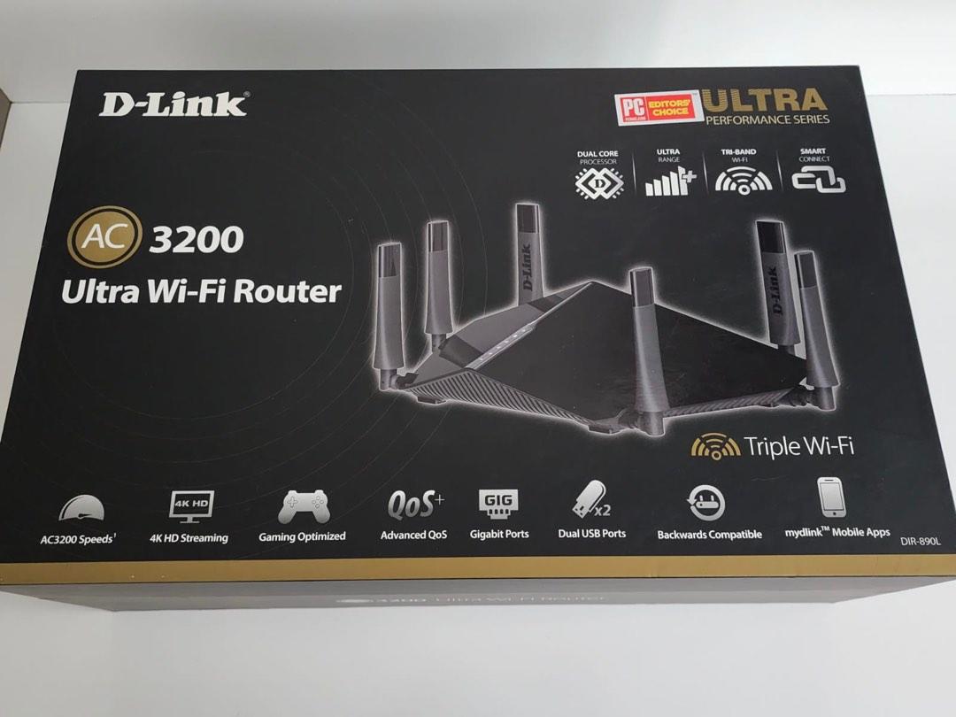 D-Link Ultra Wifi Router - AC 3200, Computers & Tech, Office & Business ...