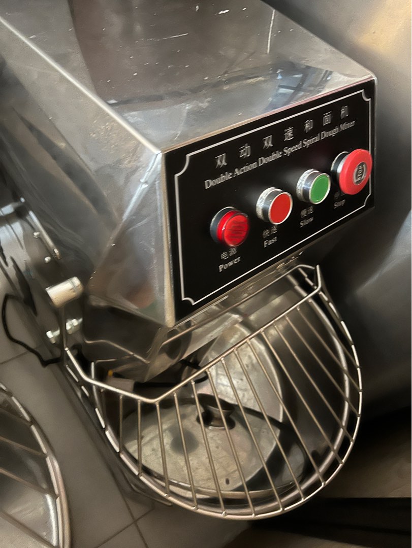 double action double speed dough Mixer 15kg, Furniture & Home Living, Kitchenware & Tableware ...