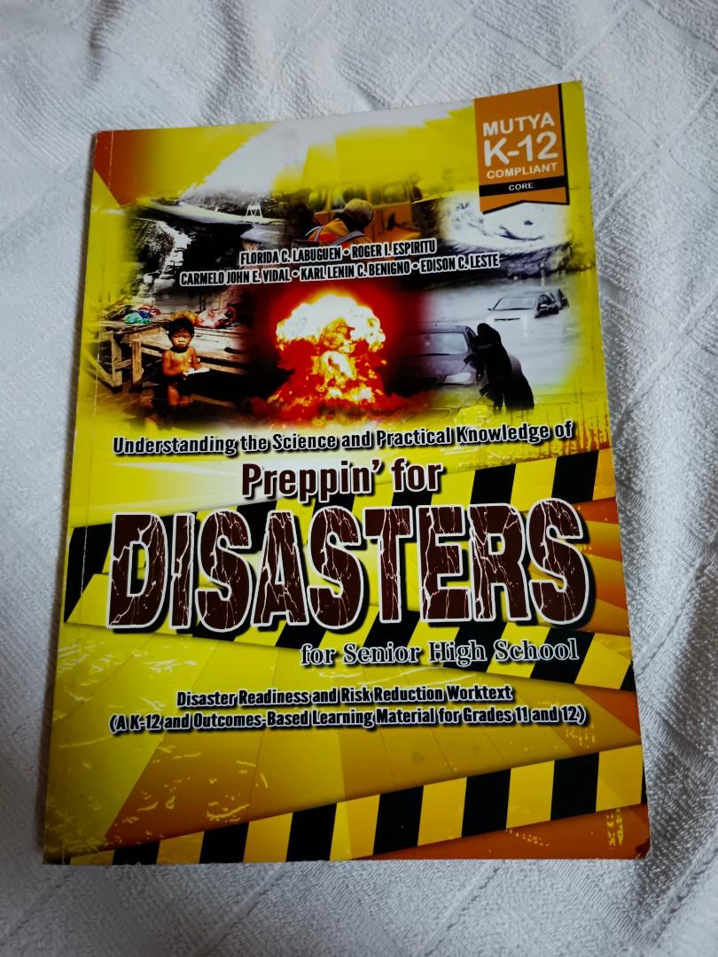 [DRRR] Disaster Risk and Reduction book, Hobbies & Toys, Books ...