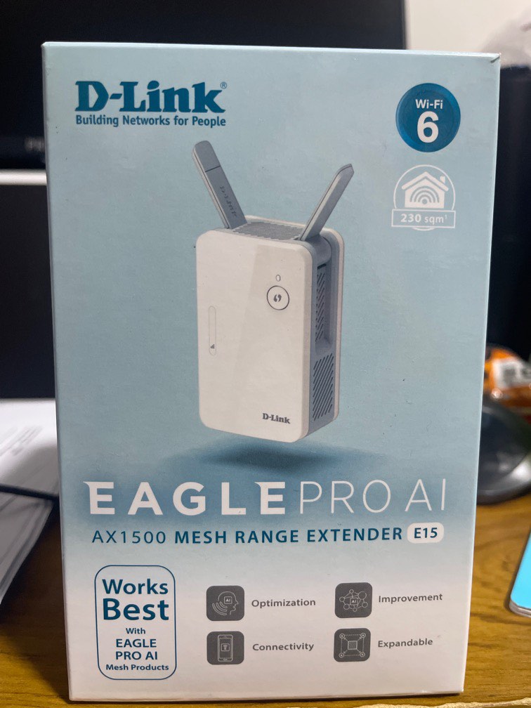 EAGLE PRO AI Wifi Extender by DLINK AX1500, Computers & Tech, Parts ...