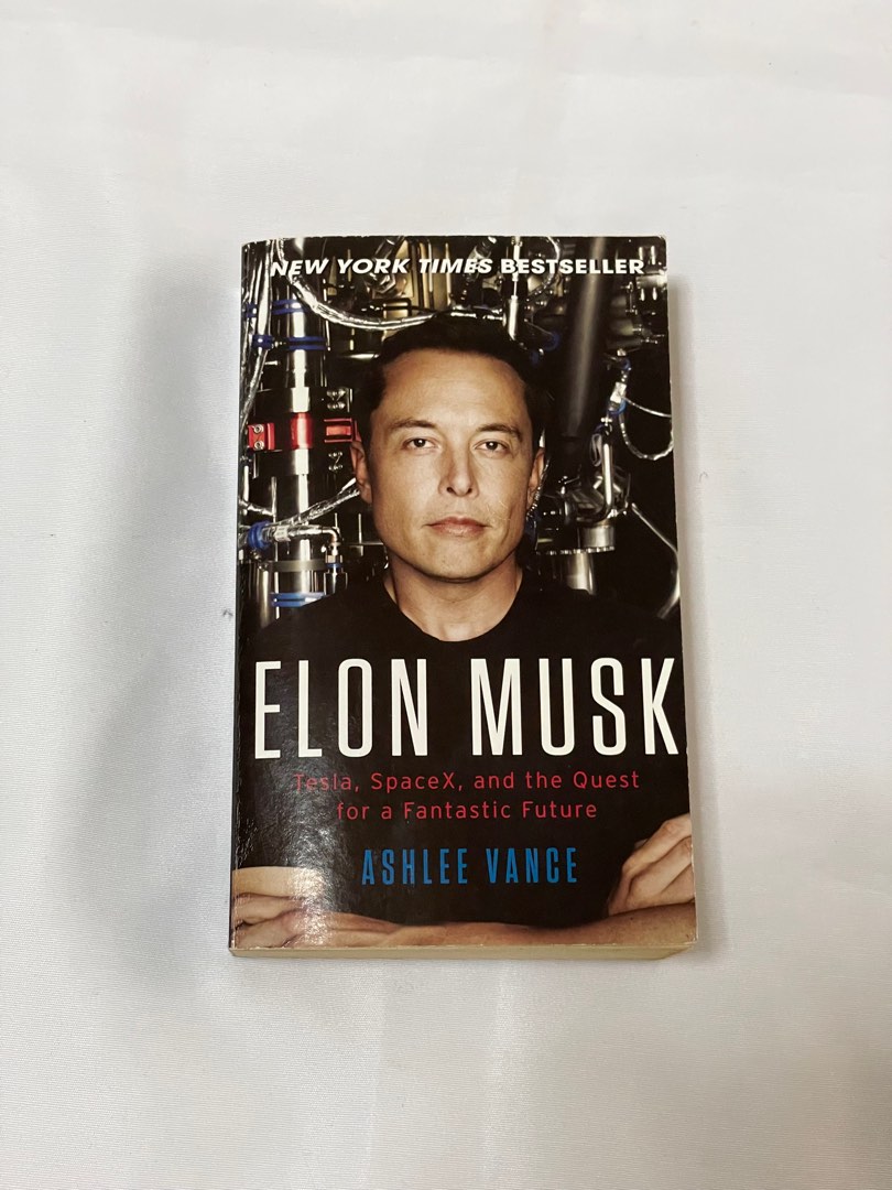 Elon Musk Book, Hobbies & Toys, Books & Magazines, Fiction & Non ...