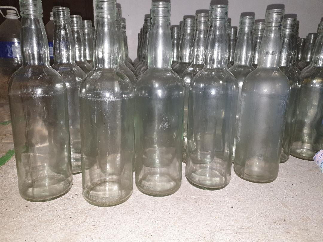 Empty Emperador 1 Liter Bottles (no cap, used), Furniture & Home Living ...