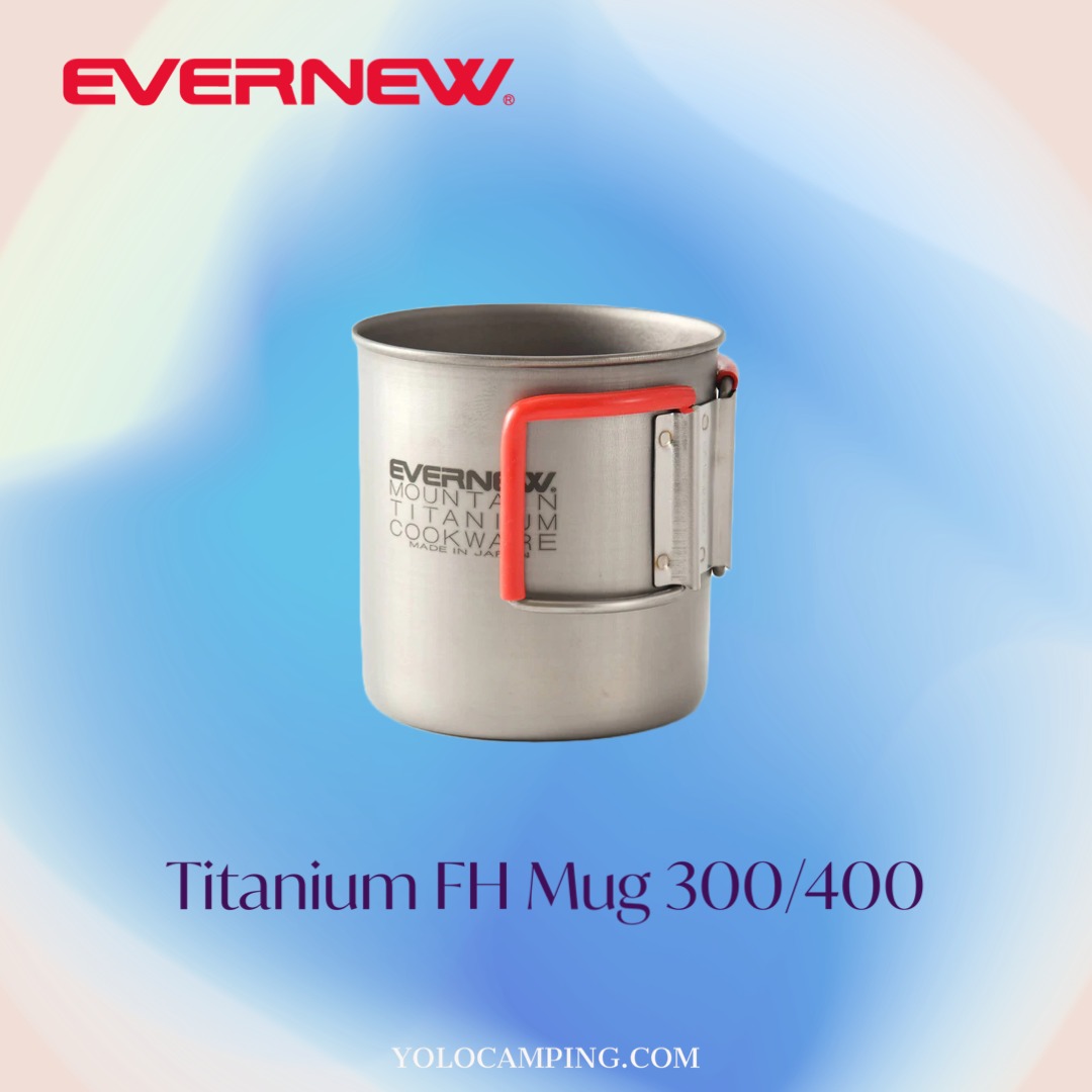 EVERNEW Titanium FH Mug 300/ 400, 運動產品, 行山及露營 - Carousell