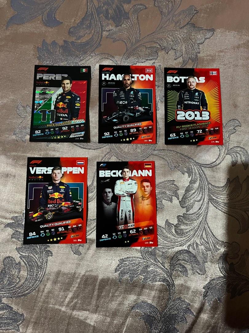F1 and F2 Turbo Attax Cards 2021, Hobbies & Toys, Toys & Games on Carousell