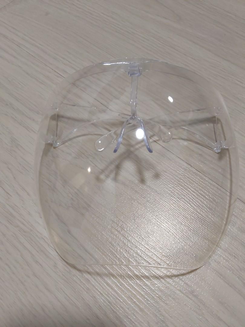 Face shield with defect, Health & Nutrition, Face Masks & Face Shields ...