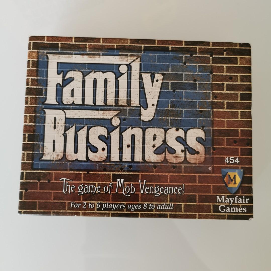 Family Business card game by Mayfair Game, Hobbies & Toys, Toys & Games ...
