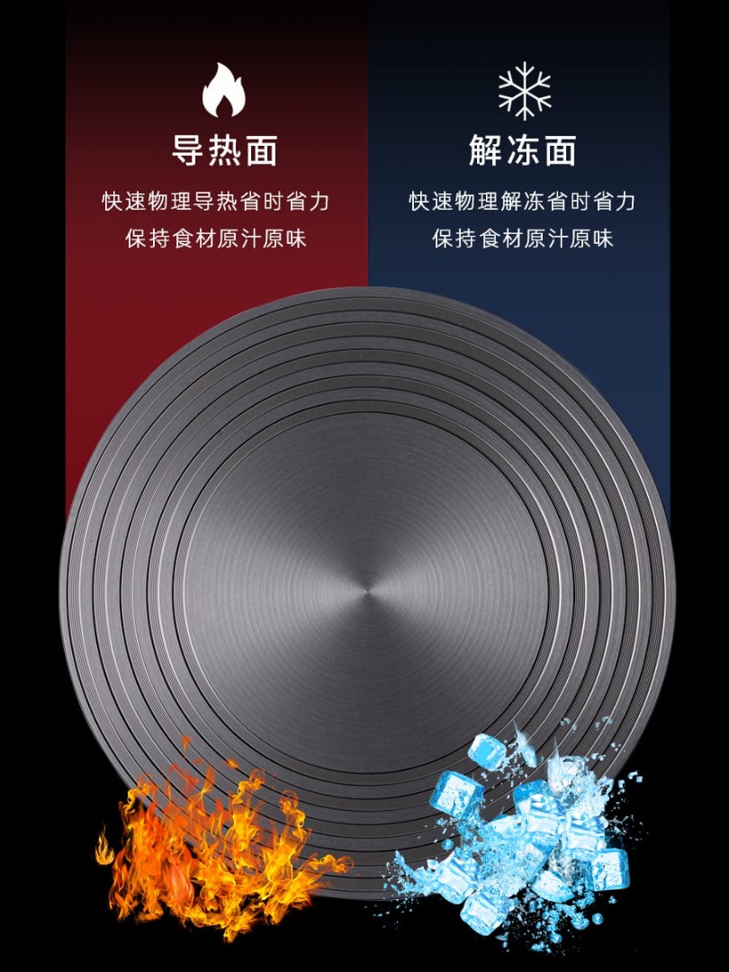 Fast Defrost Tray Heat Diffuser for Gas Stove Aluminium Heat Conduction ...