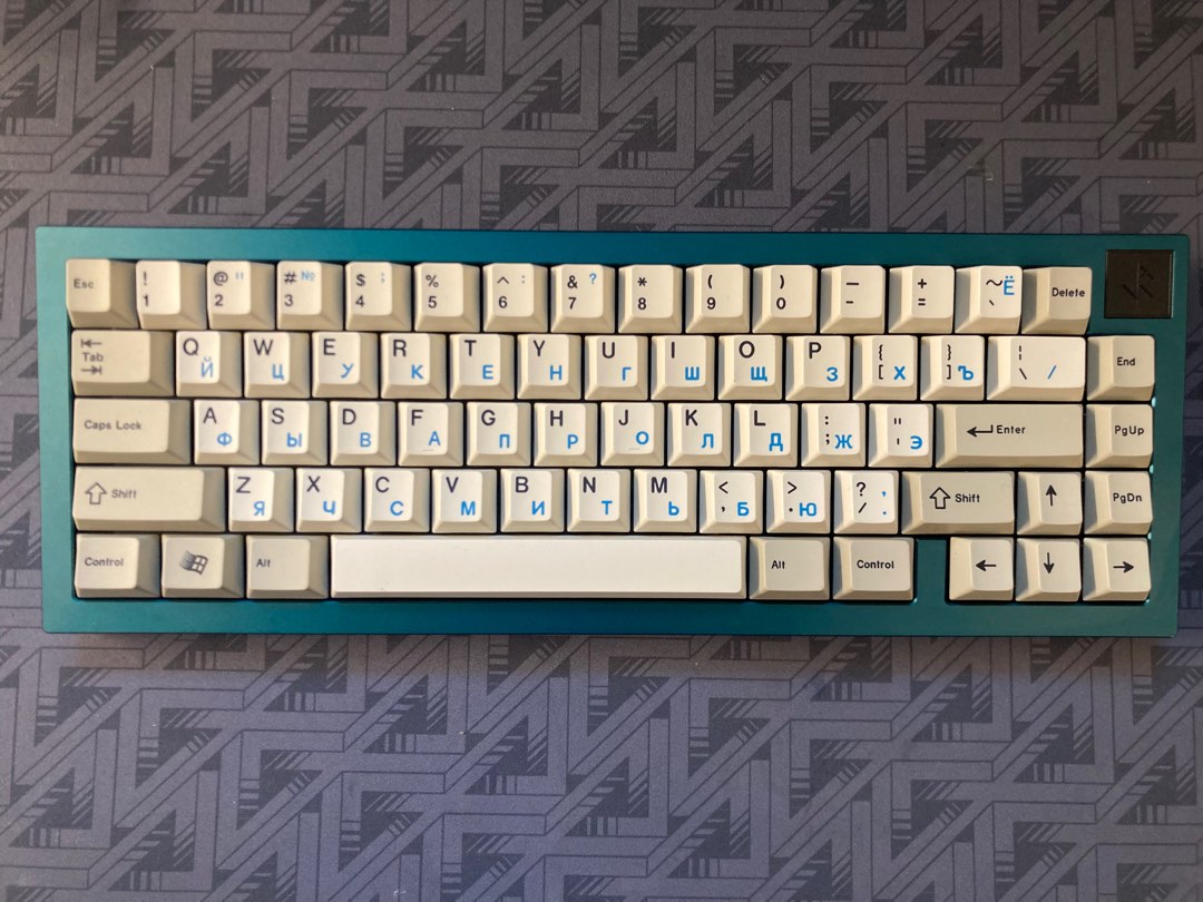 [Flash Sale] Iron165 R2 Teal Custom Mechanical Keyboard, Computers & Tech, Parts & Accessories ...