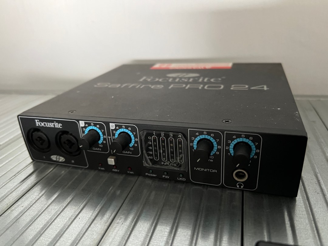 Focusrite Saffire pro 24 firewire audio interface, Audio, Soundbars ...