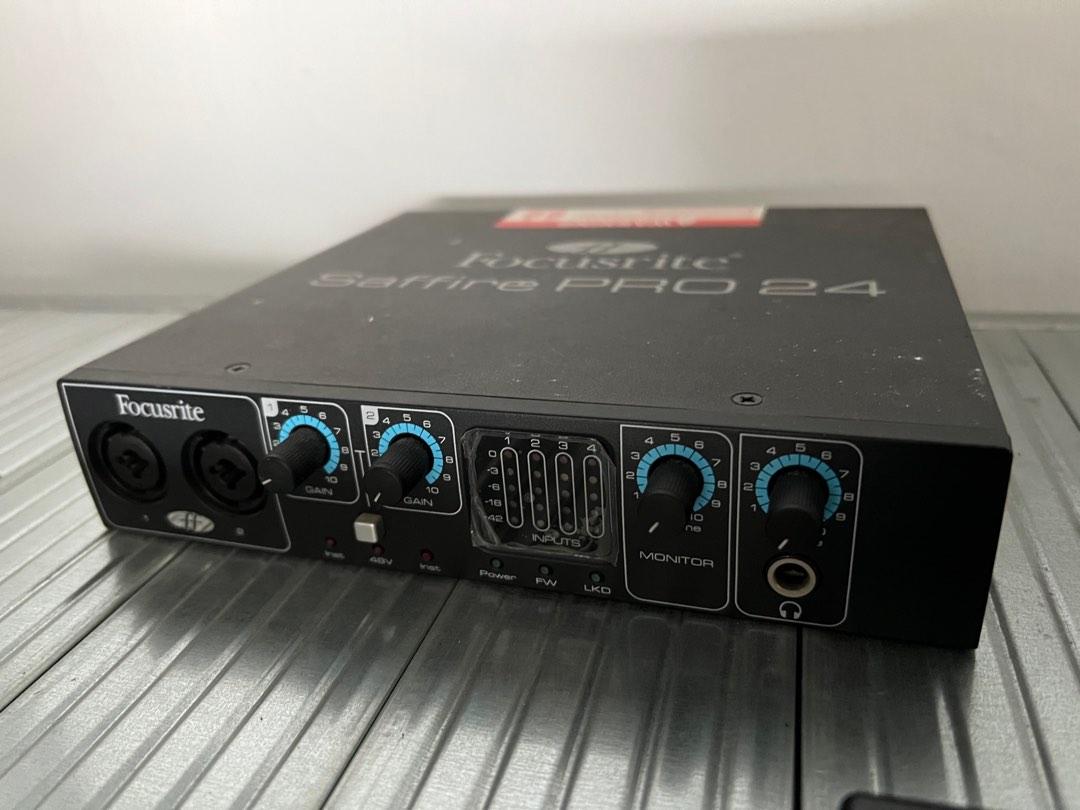 Focusrite Saffire pro 24 firewire audio interface, Audio, Soundbars ...