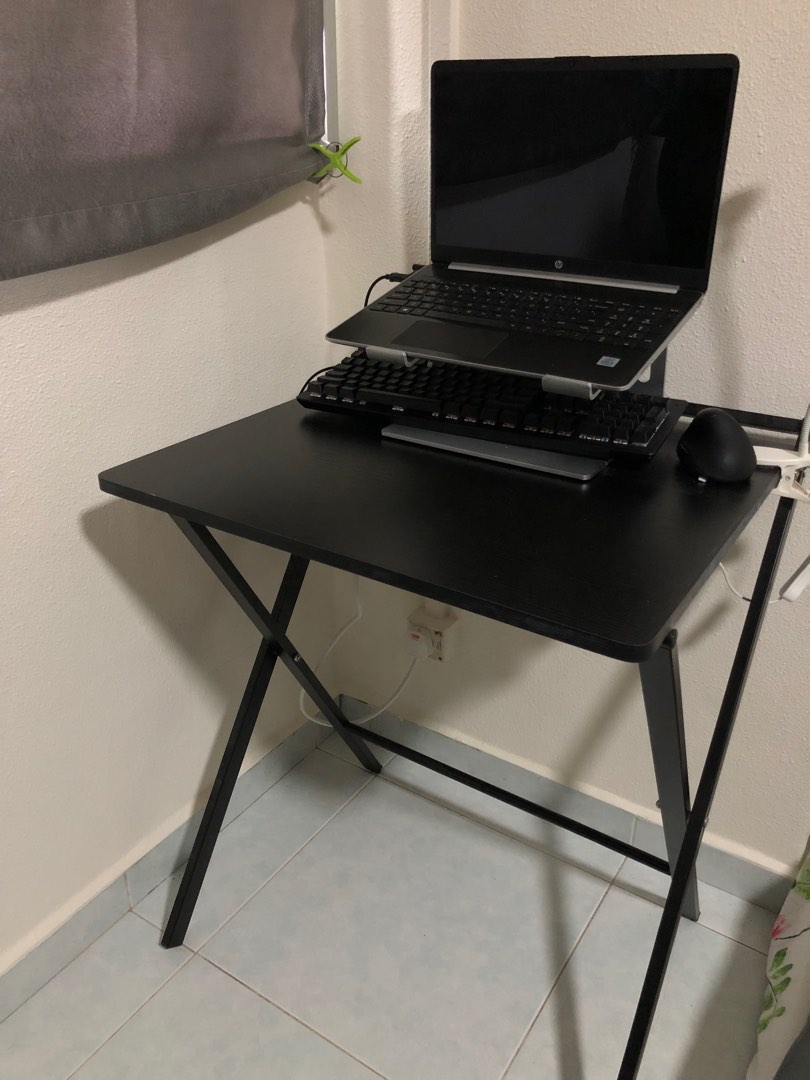 Foldable study table/desk, Furniture & Home Living, Furniture, Tables ...