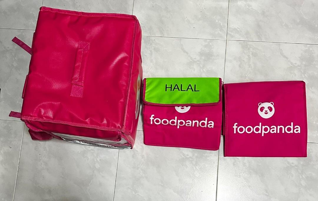 Foodpanda Thermal Bag for bicycle/ E-bike. Brand new, Men's Fashion ...