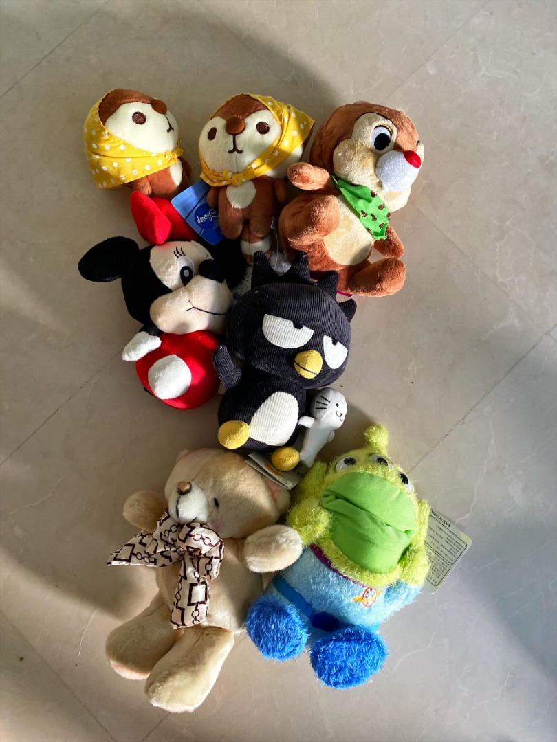 Forever Friends Bear, Minnie Mouse, Chip&Dale, Kireizuki, Alien Buzz ...