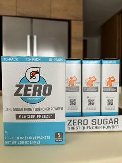 Gatorade Zero sachet . 10 sachet per pack, Food & Drinks, Beverages on ...