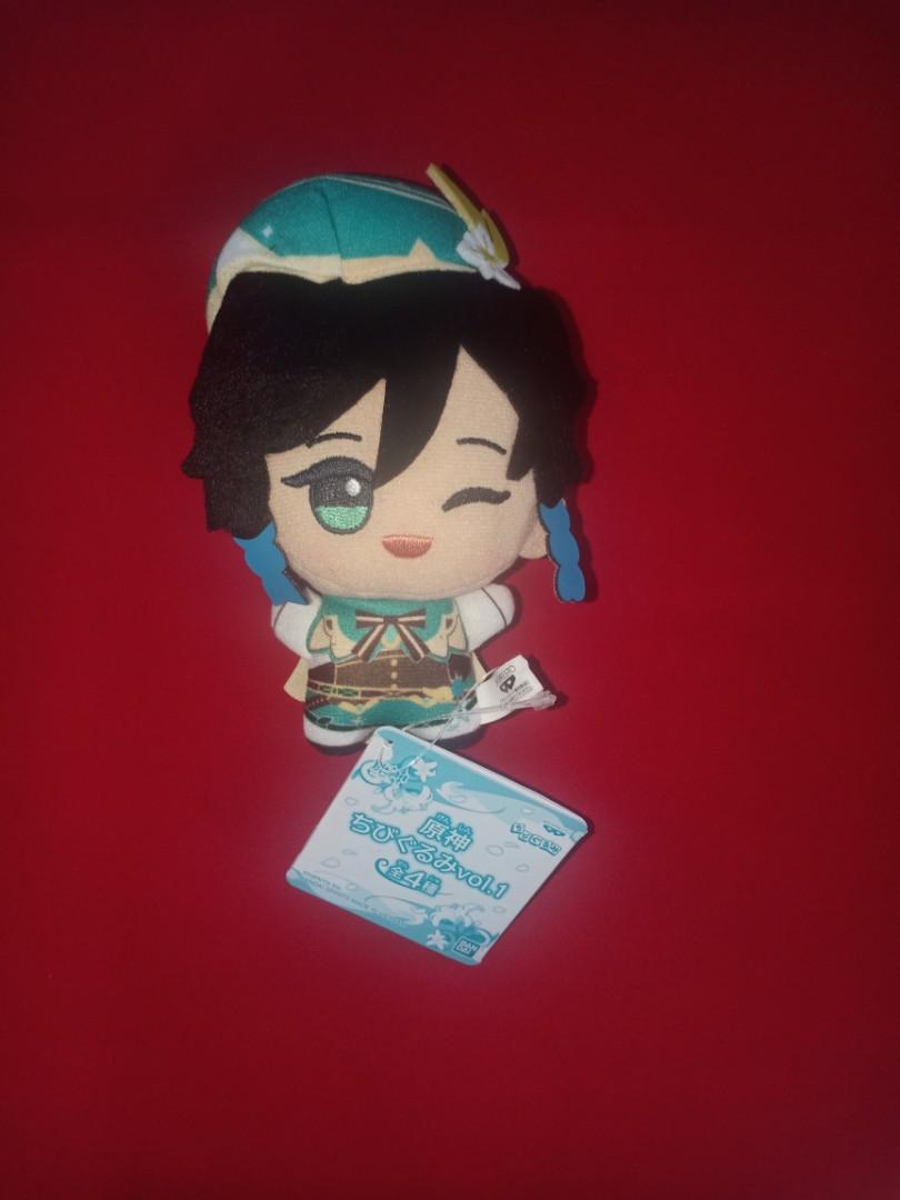 Genshin Impact Official Chibigurumi plush - Venti, Hobbies & Toys, Toys & Games on Carousell