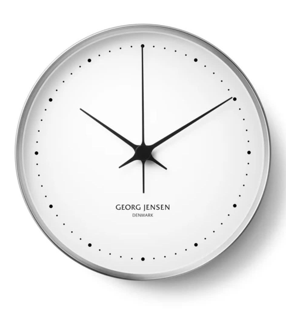 Georg Jensen Koppel Wall Clock, Furniture & Home Living, Home Decor ...
