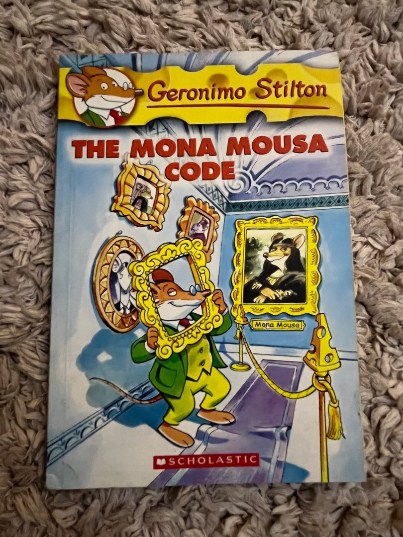 Geronimo Stilton: The Mona Mousa Code, Hobbies & Toys, Books ...