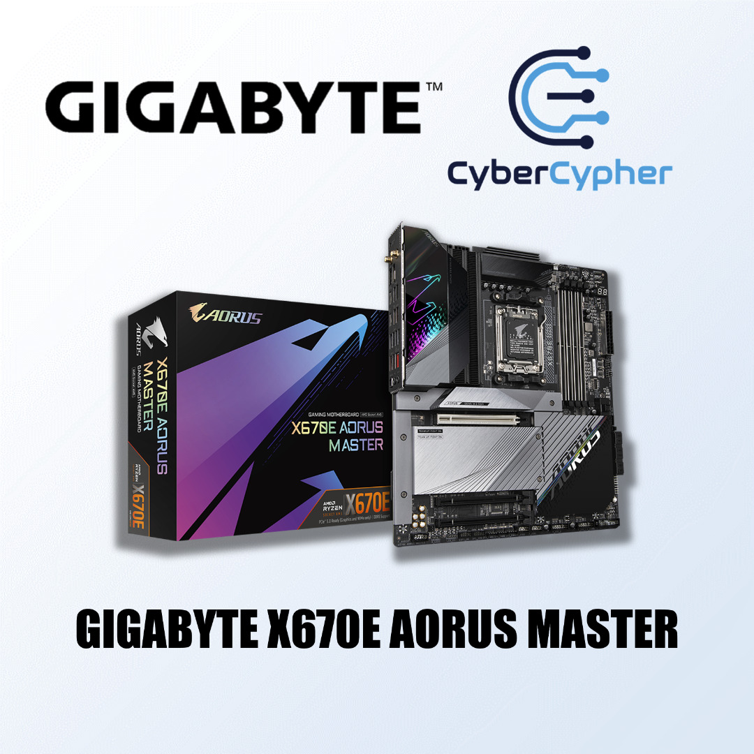 GIGABYTE X670E AORUS MASTER, AM5 DDR5 Ryzen 7000 Motherboard, Computers ...