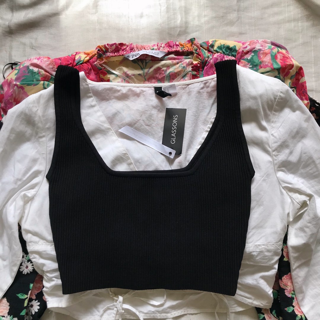 glassons with tag, Women's Fashion, Tops, Blouses on Carousell